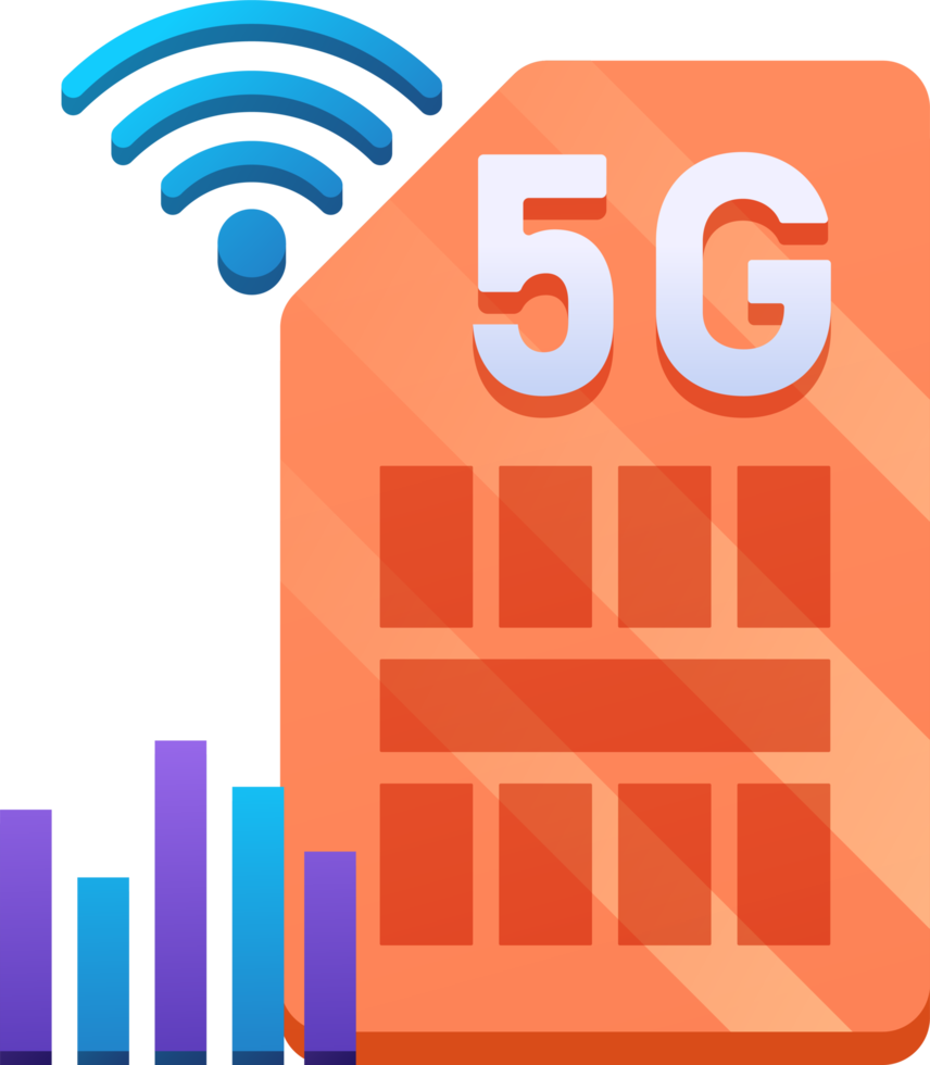 5G wireless network technology icon element illustration 21594298 PNG