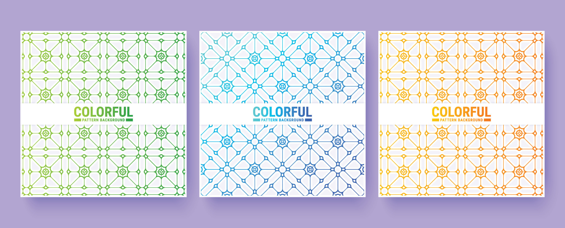 Colorful abstract geometric pattern design 21595434 Vector Art at Vecteezy