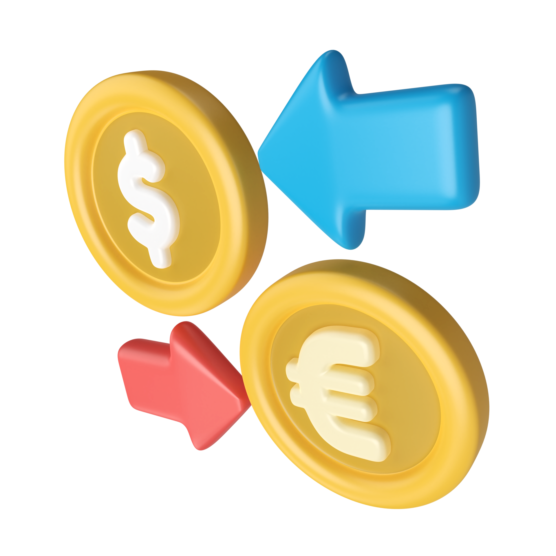 Exchange 3D Illustration Icon 21595539 PNG Exchange 3D Illustration Icon 21595539 PNG
