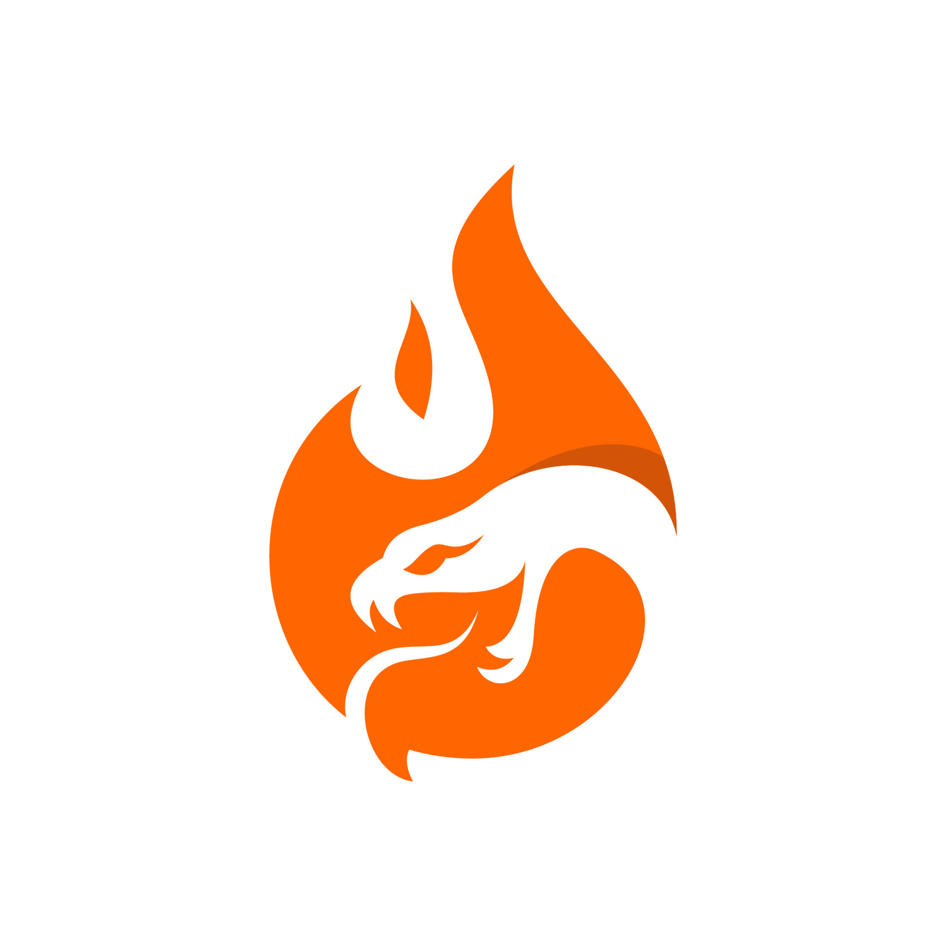 mascot snake fire logo template illustration 21595606 Vector Art at ...