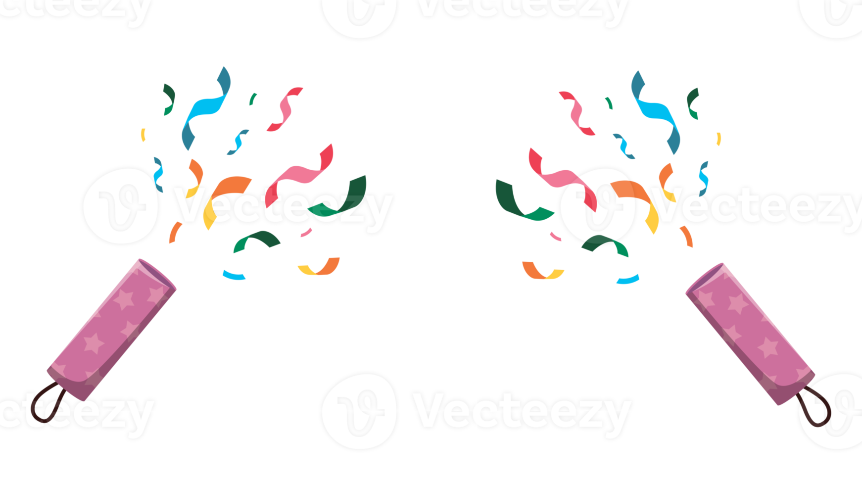 Party Icon. Confetti popper illustration 21598809 PNG