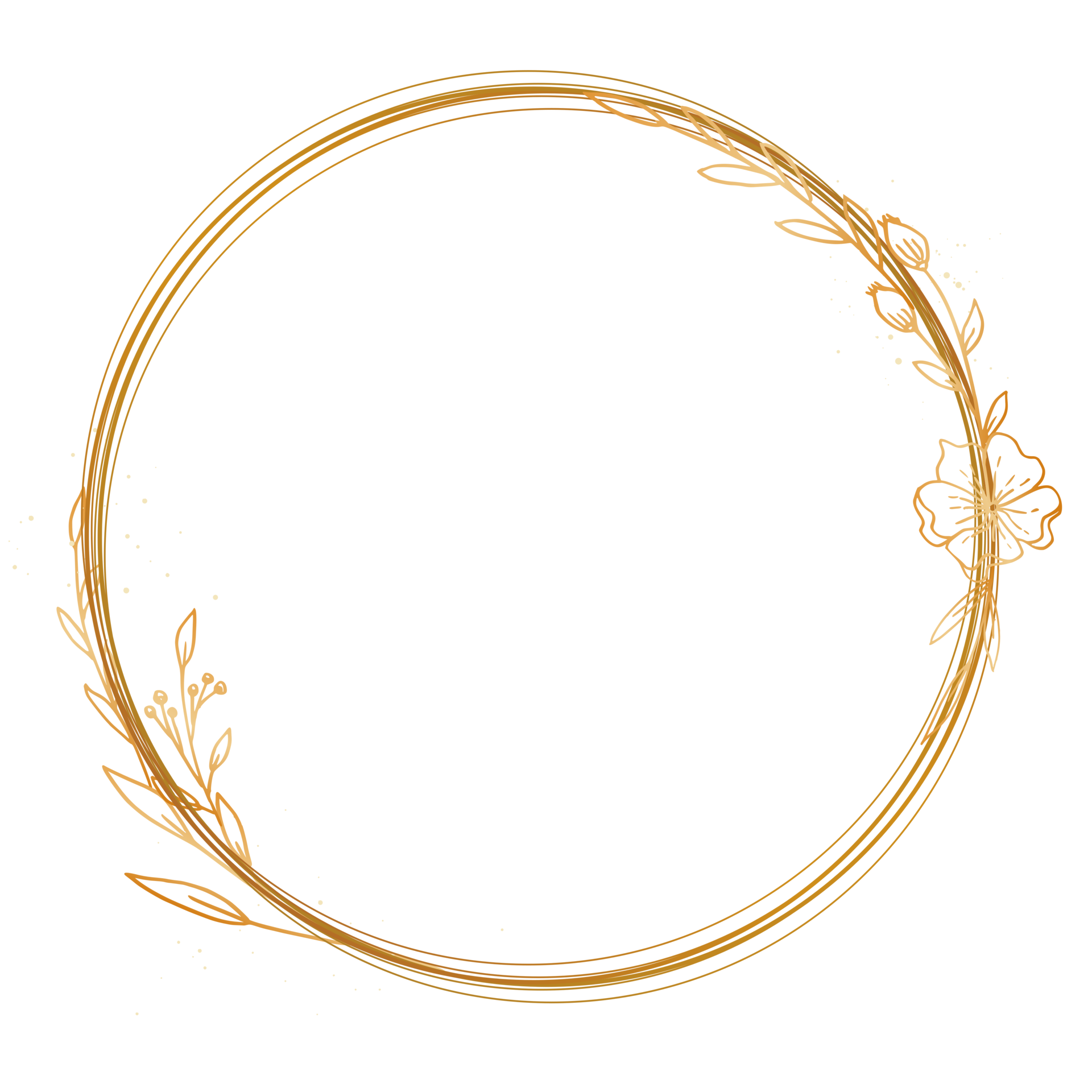 Luxury gold leaf frame border floral ornament for background, wedding ... Luxury gold leaf frame border floral ornament for background, wedding ...