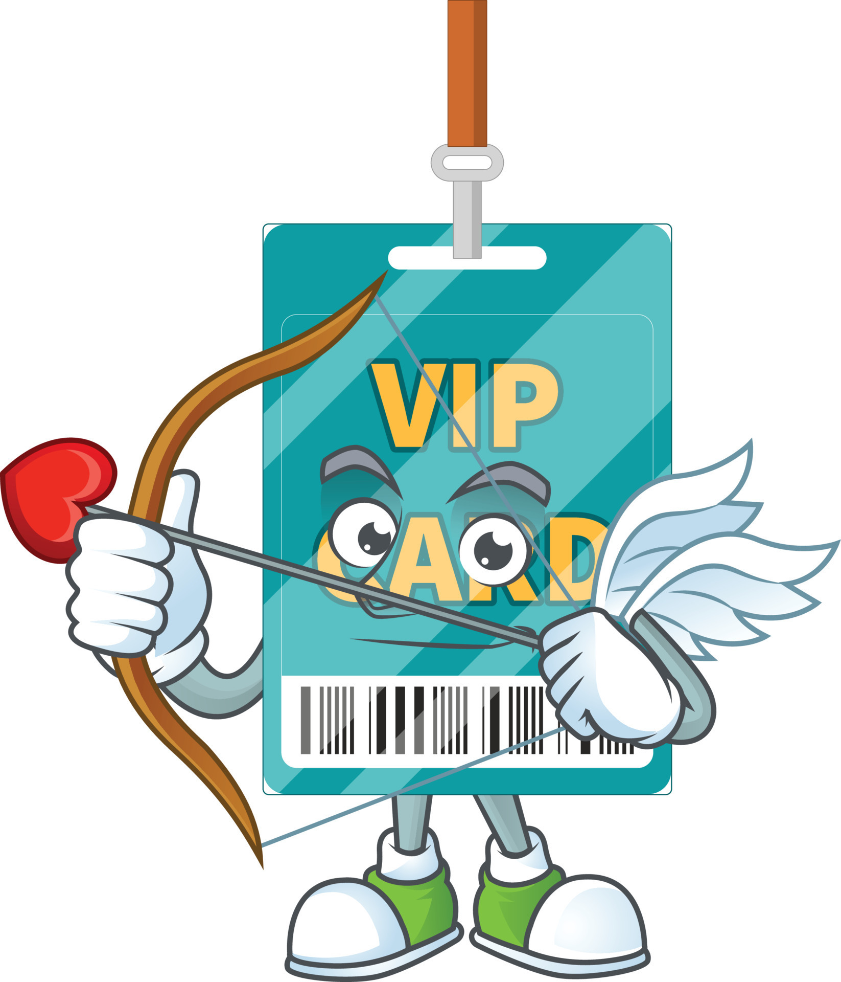 Cartoon character of VIP pass card 21604758 Vector Art at Vecteezy