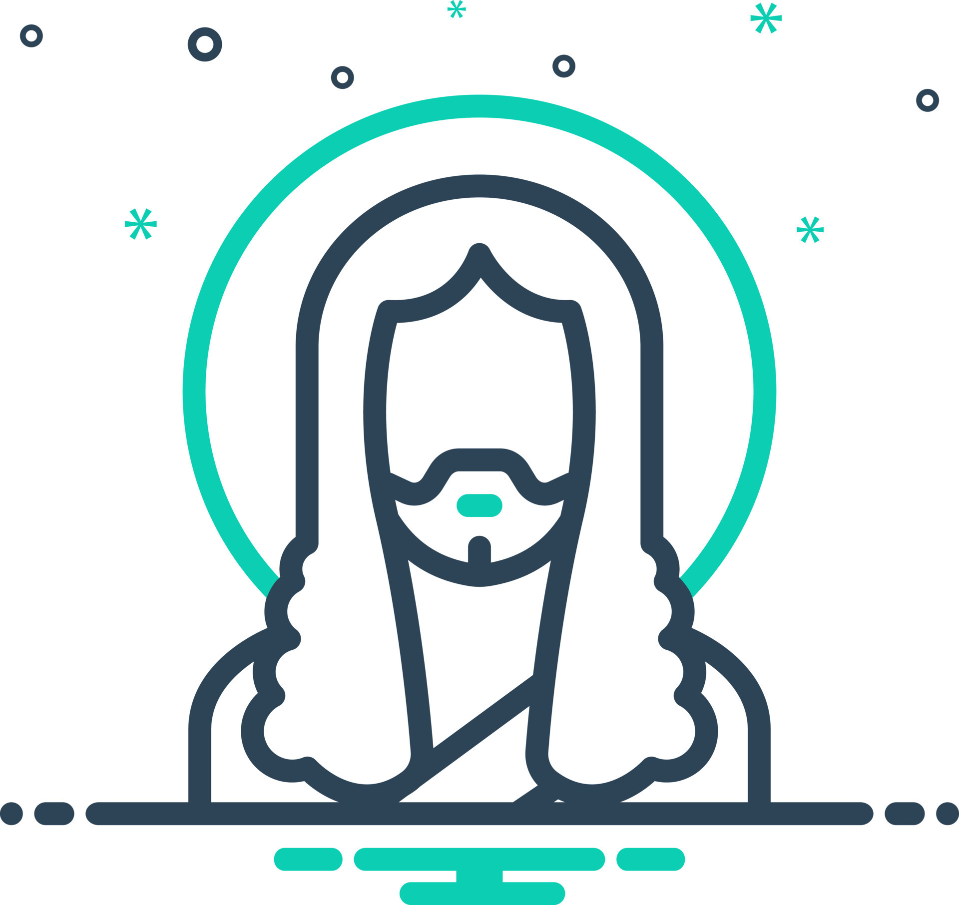 mix icon for prophet 21605935 Vector Art at Vecteezy