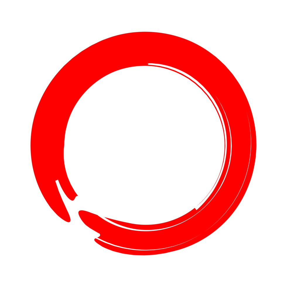 Red Circle Transparent Background