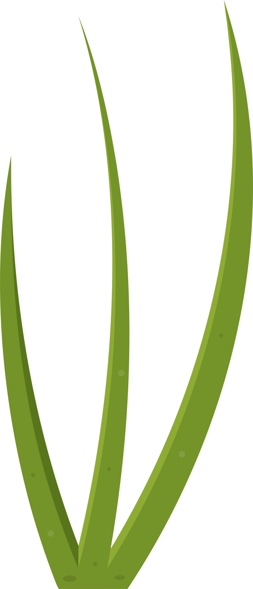 Cartoon Grass Leaves Clip Art 21612209 Png