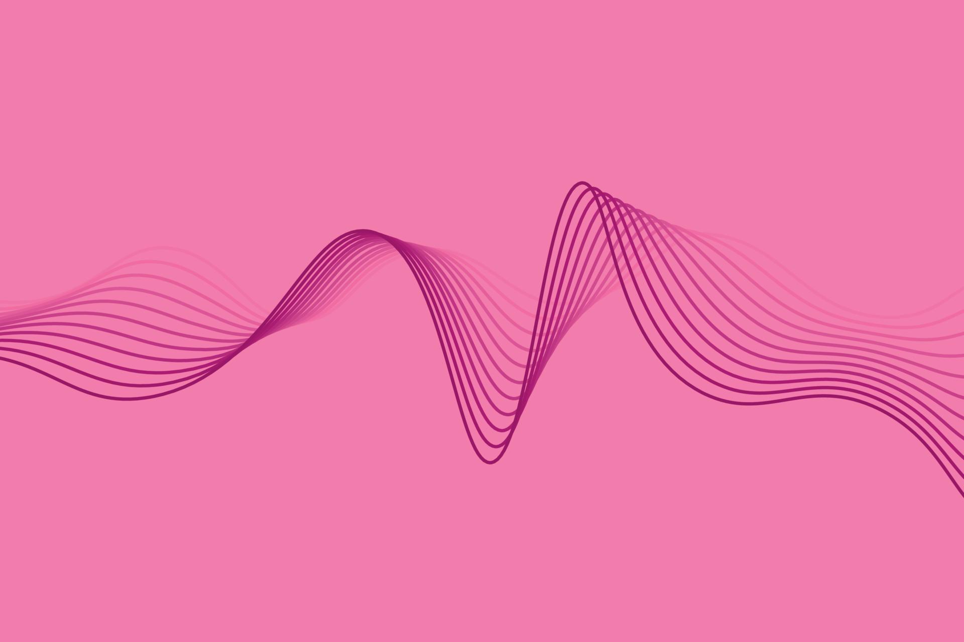 Simple Wave Abstract Background With Lines Sutable For Landing Page And Computer Desktop
