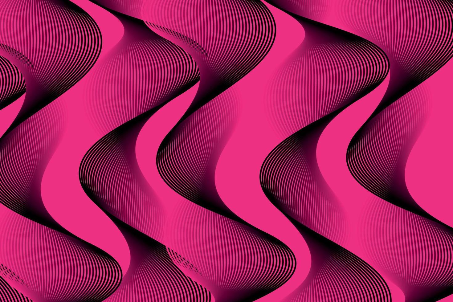 Simple Wave Abstract Background With Lines Sutable For Landing Page And Computer Desktop