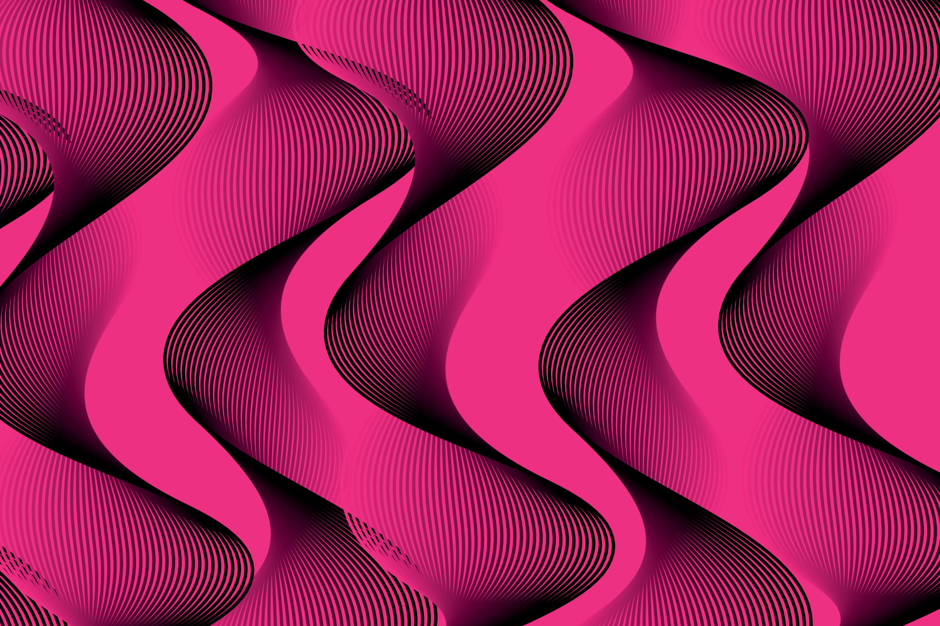Simple Wave Abstract Background With Lines Sutable For Landing Page And Computer Desktop