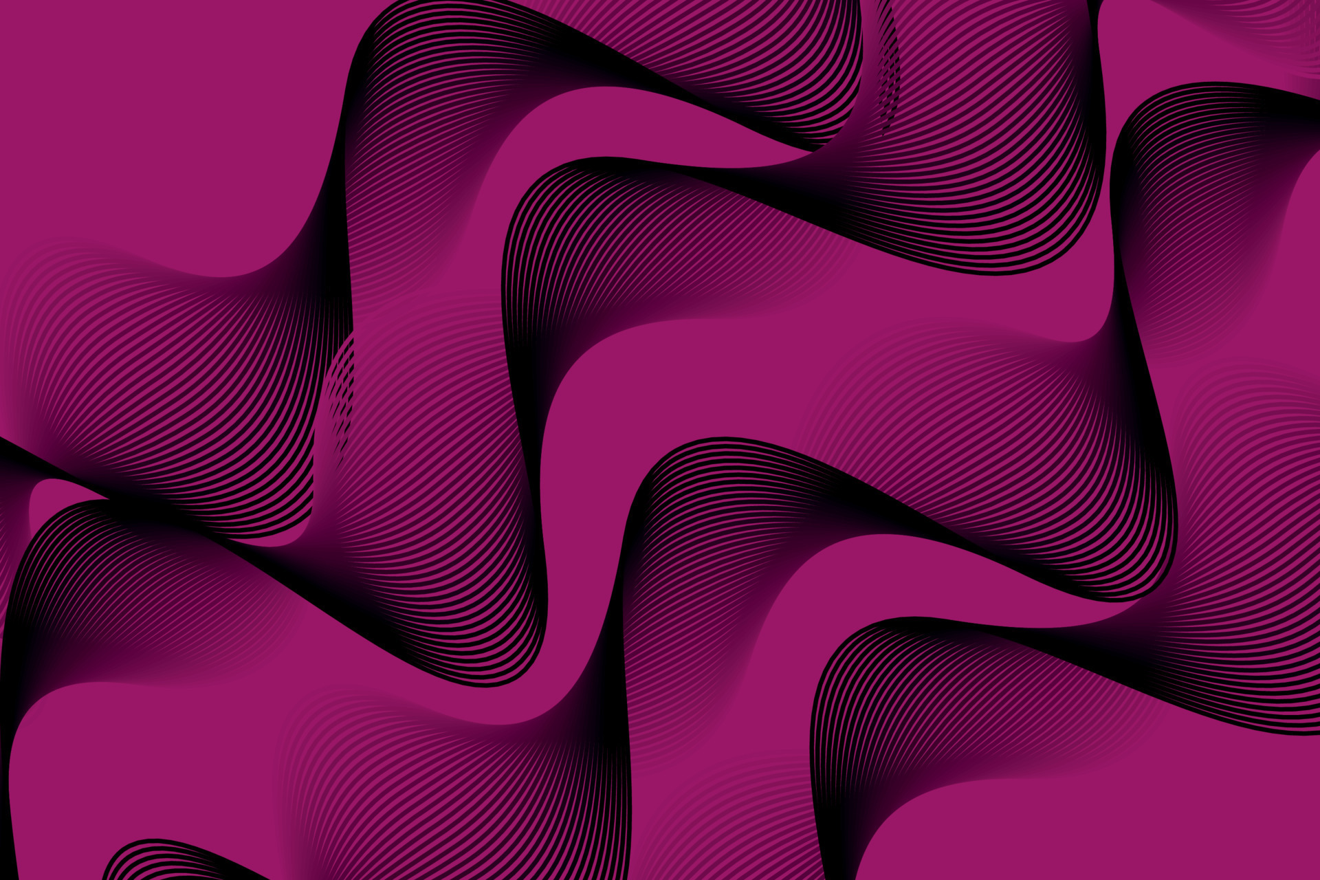 Simple Wave Abstract Background With Lines Sutable For Landing Page And Computer Desktop