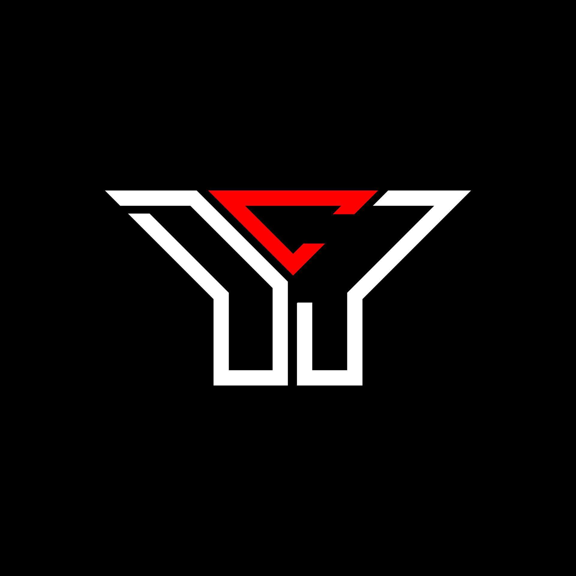 DCJ letter logo creative design with vector graphic, DCJ simple and ...