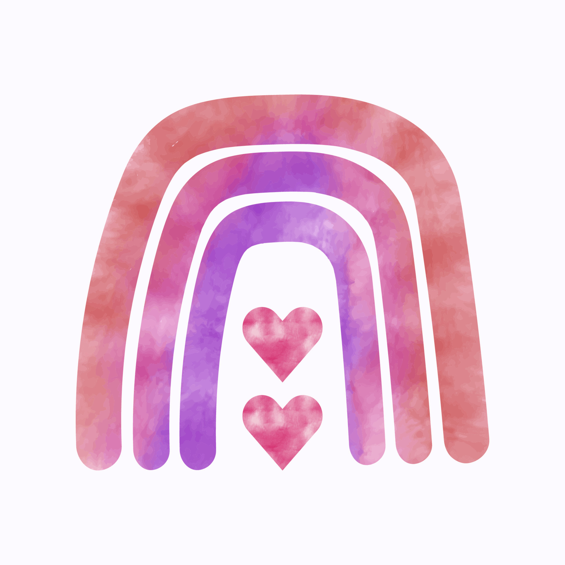 watercolor rainbow art 21615485 Vector Art at Vecteezy