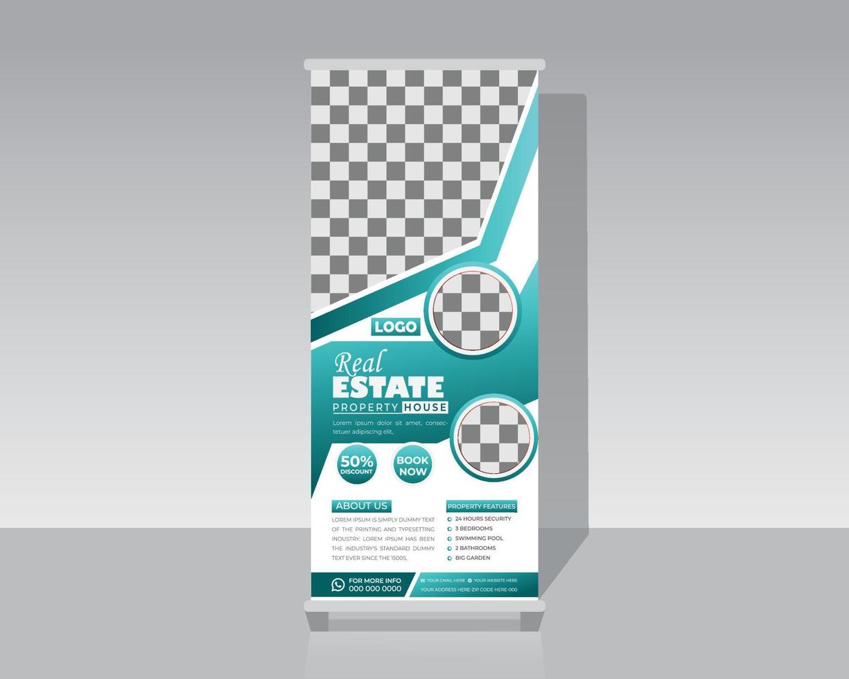 Real Estate Roll up Banner 21615504 Vector Art at Vecteezy Real Estate Roll up Banner 21615504 Vector Art at Vecteezy