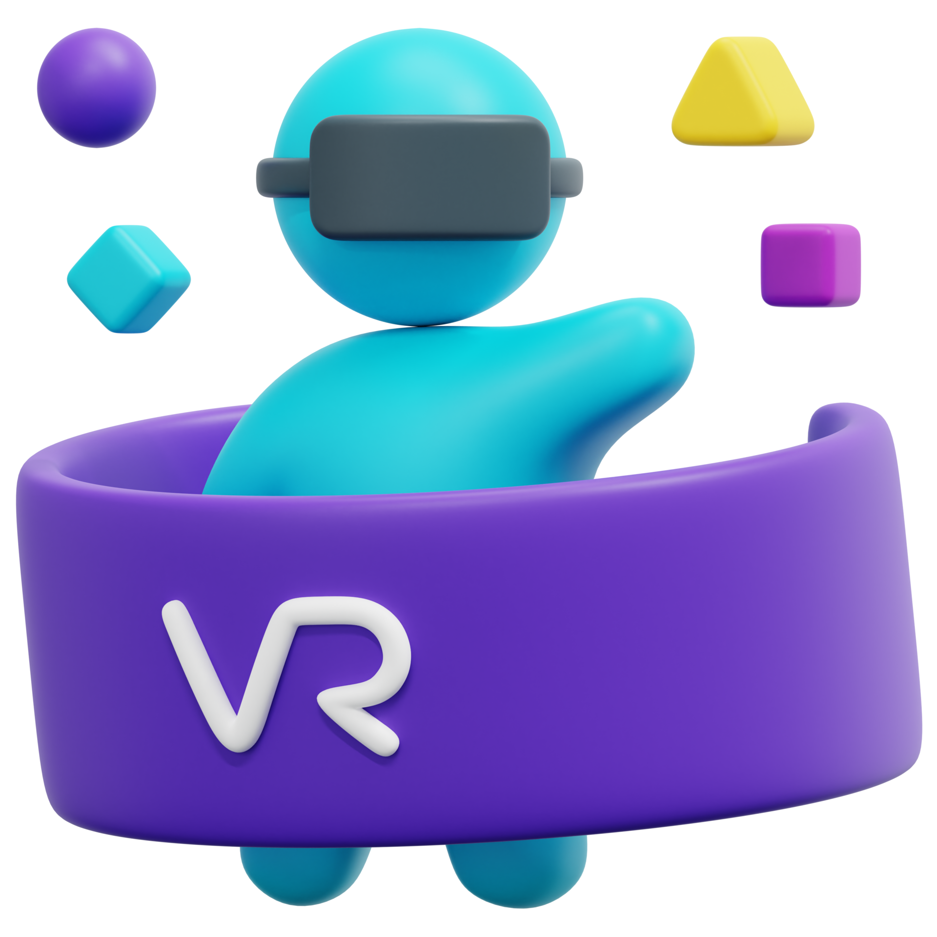 Free virtual 3d hacer icono ilustración 21615846 PNG with Transparent Background