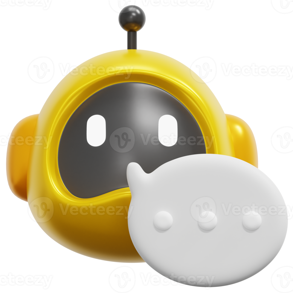 chatbot 3d render icon illustration 21617022 PNG chatbot 3d render icon illustration 21617022 PNG