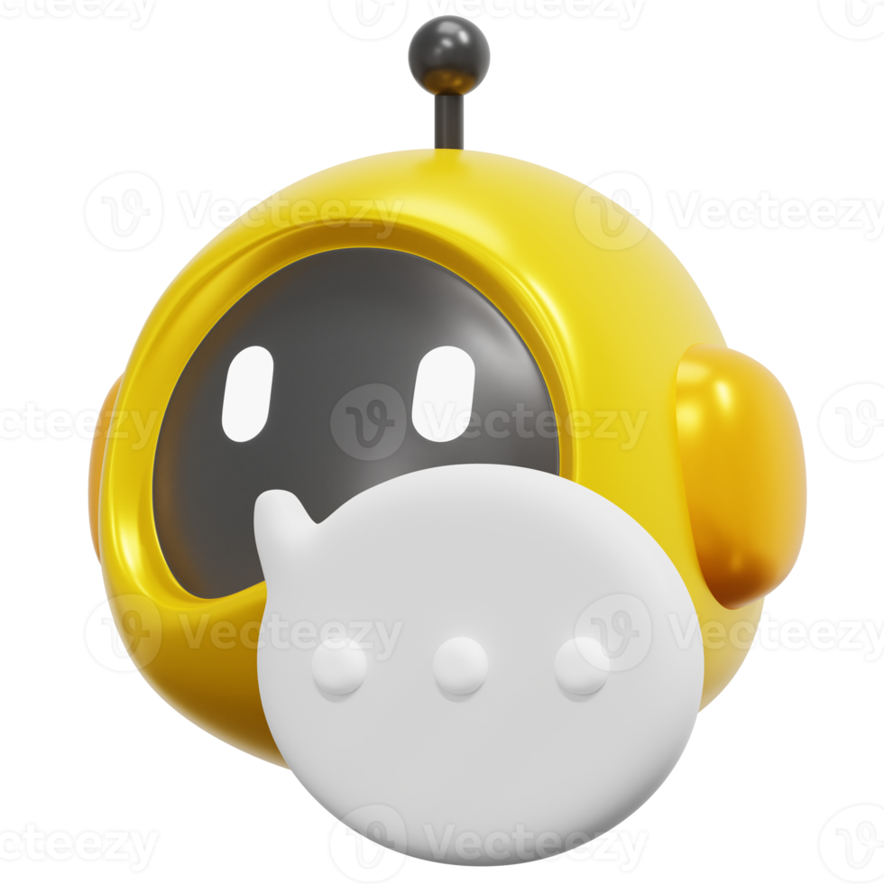 chatbot 3d render icon illustration 21617463 PNG chatbot 3d render icon illustration 21617463 PNG