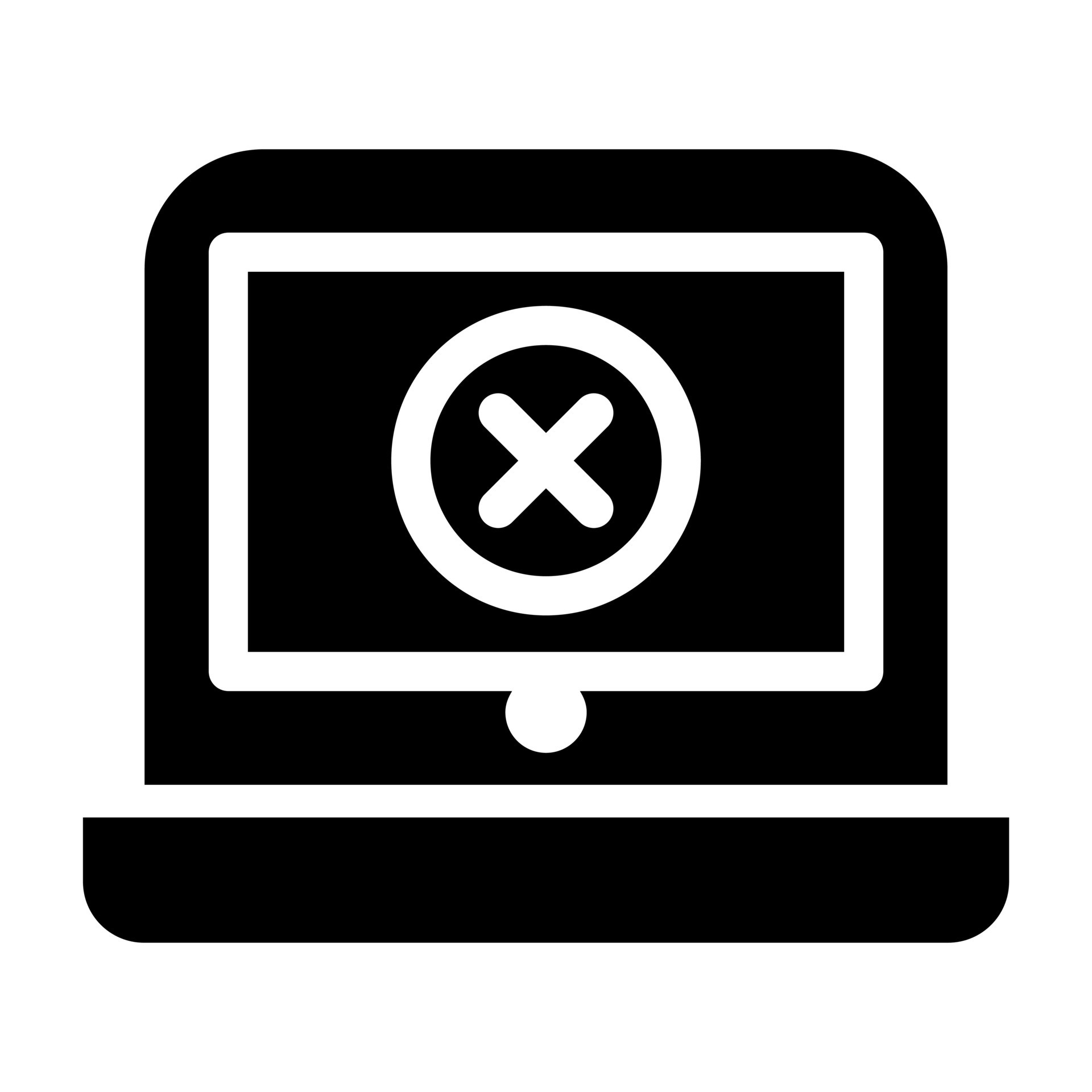 computadora error icono 21618958 Vector en Vecteezy
