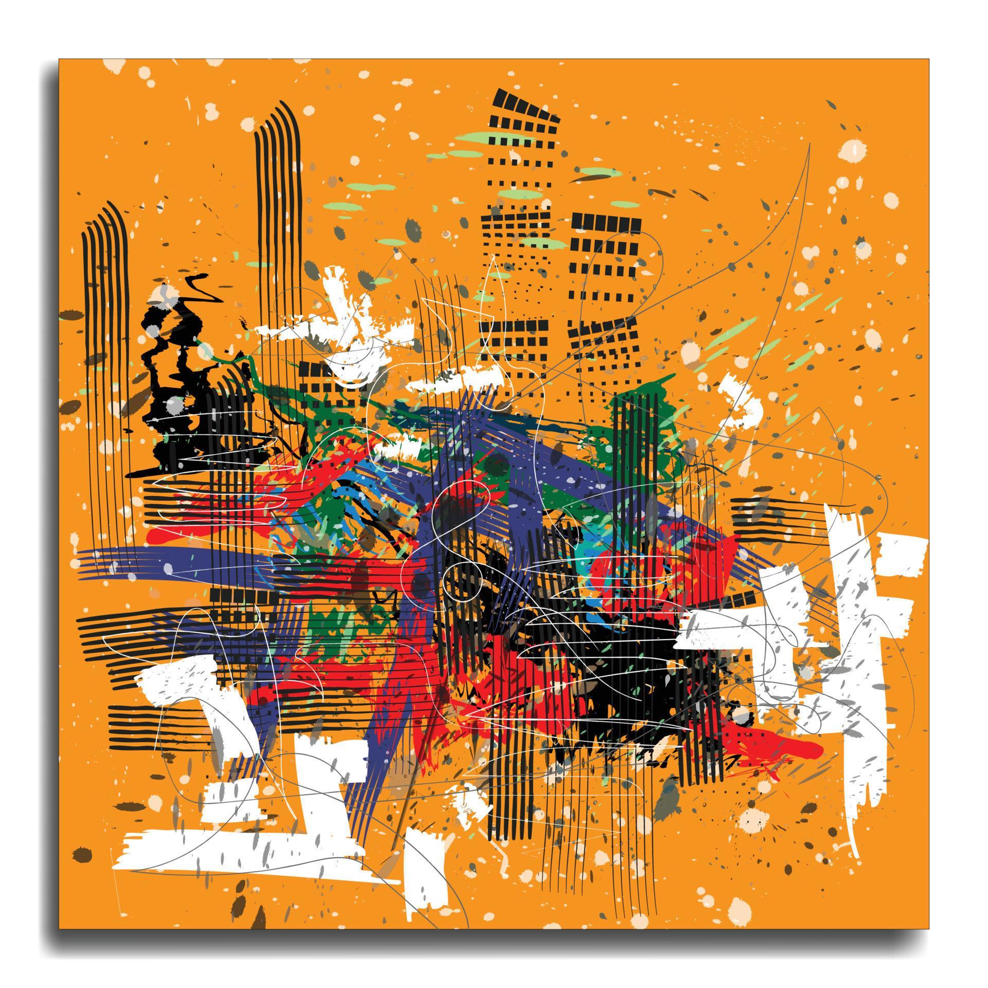 Colorful abstract drawing illustration design 21619319 Vector Art at ...