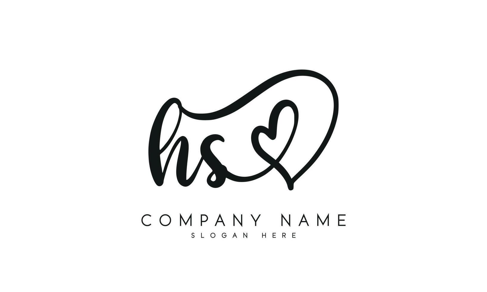 H And S Love Logo