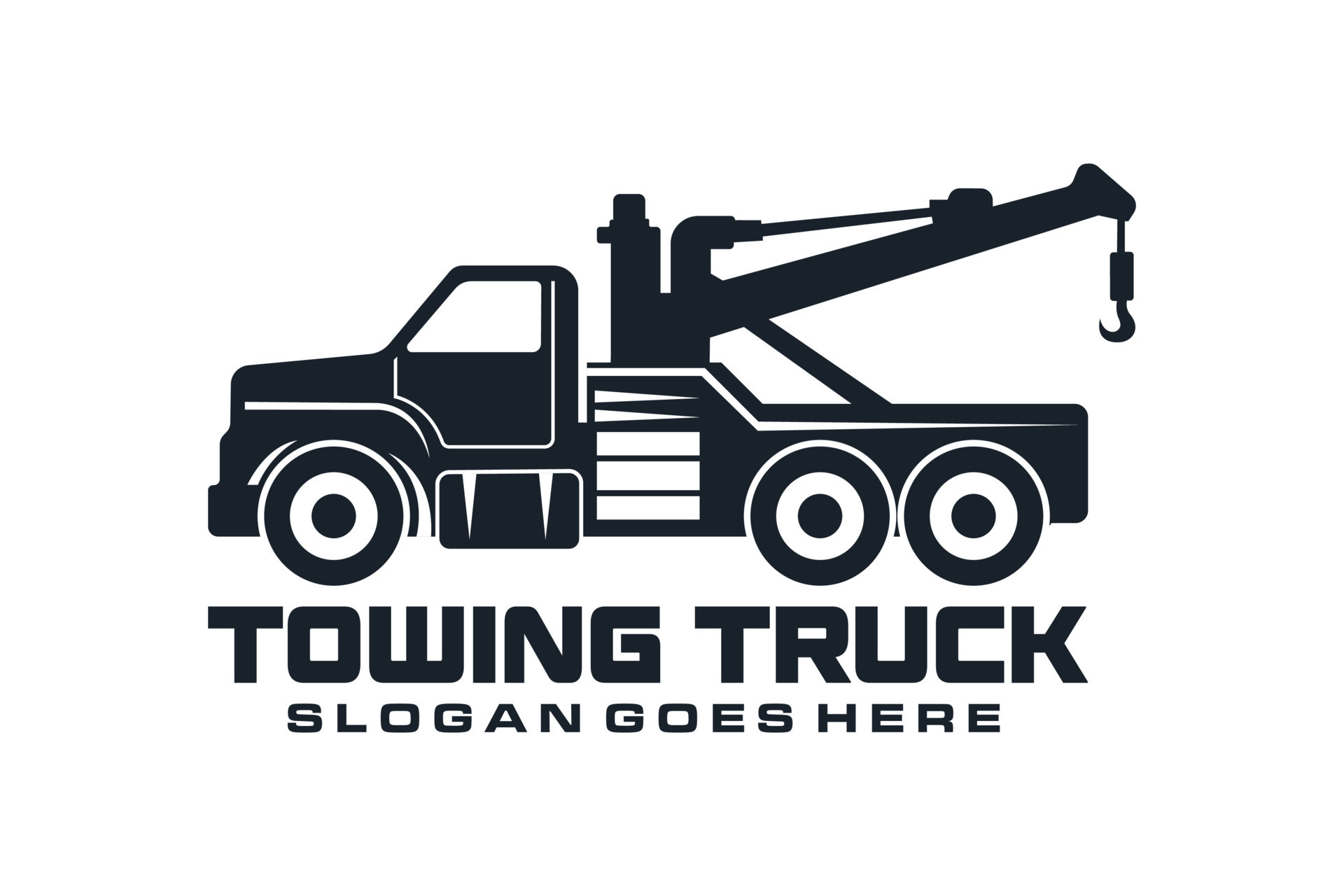 Tow Service Towing Truck Company Logo Template Vector 21622073 Vector ... Tow Service Towing Truck Company Logo Template Vector 21622073 Vector ...