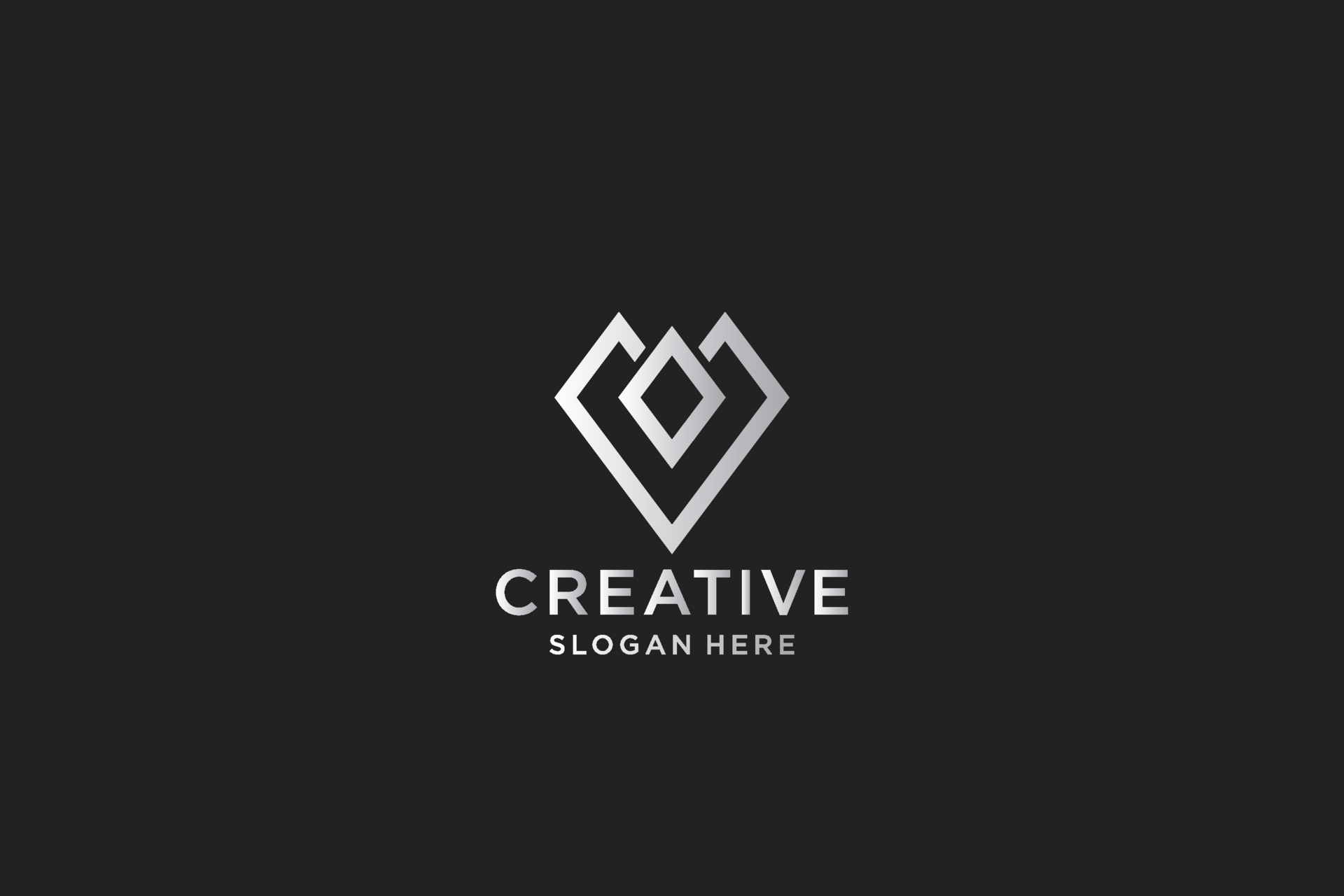 Simple logo design 21623429 Vector Art at Vecteezy