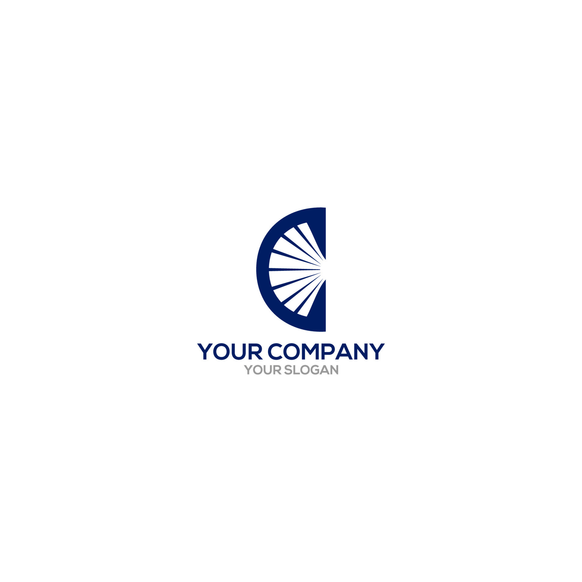 C Shell Logo Design Vector 21623729 Vector Art at Vecteezy