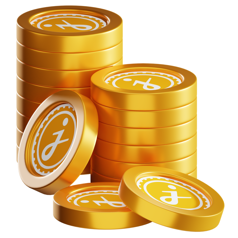 jasmycoin jasmy pièce de monnaie piles crypto-monnaie. 3d rendre ... jasmycoin jasmy pièce de monnaie piles crypto-monnaie. 3d rendre ...