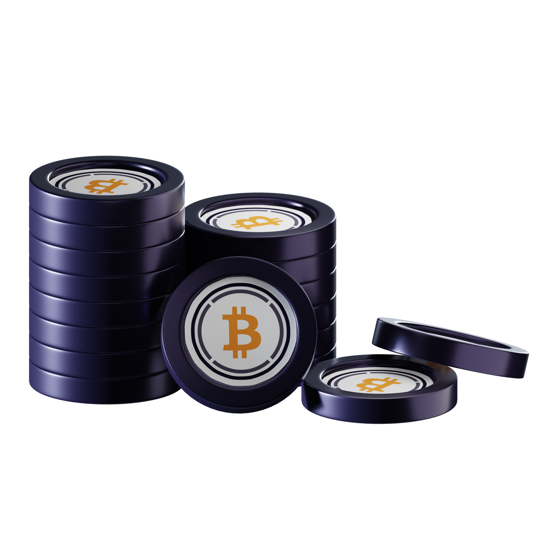 Wrapped Bitcoin WBTC coin stacks cryptocurrency. 3D render illustration ... Wrapped Bitcoin WBTC coin stacks cryptocurrency. 3D render illustration ...