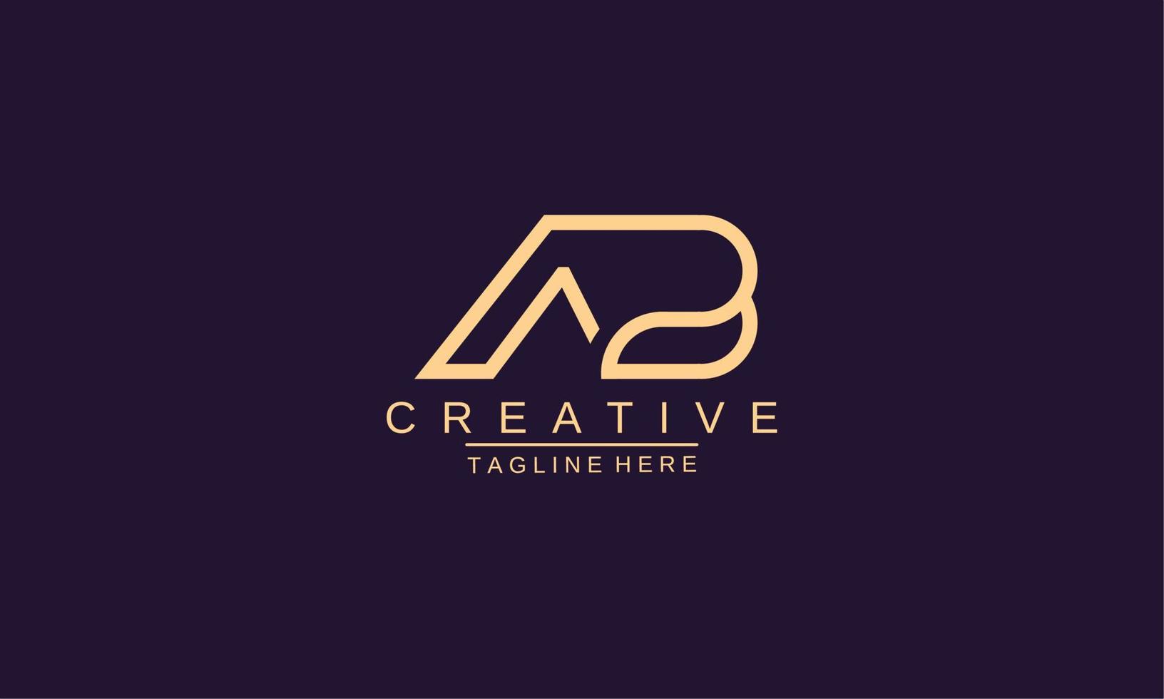 Creative Letter ab logo design, Modern AB Logo. 21629576 Vector Art at ... Creative Letter ab logo design, Modern AB Logo. 21629576 Vector Art at ...