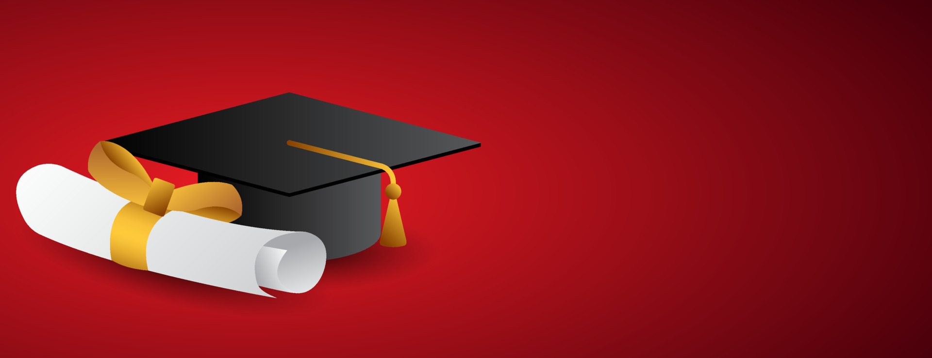 graduation ceremony vector illustration with graduation cap and space ... graduation ceremony vector illustration with graduation cap and space ...