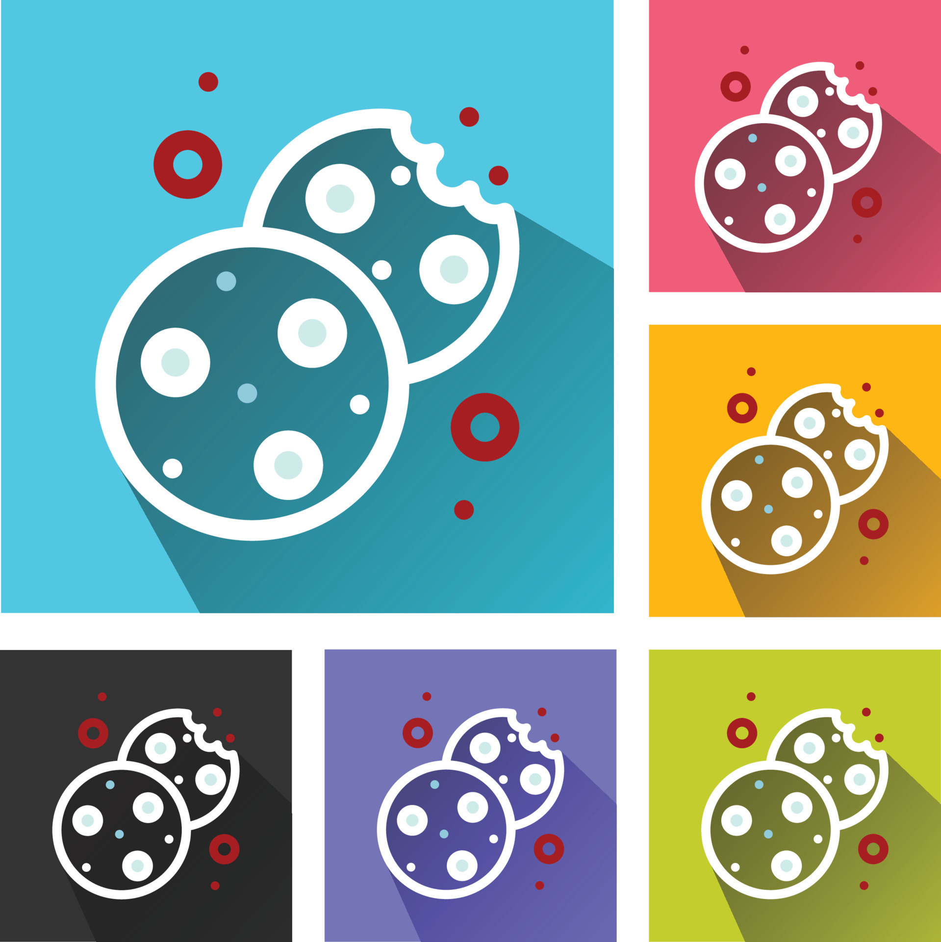 Chocolate Chip Cookie Icon Chocochip Cookies Icon Cookies Biscuits
