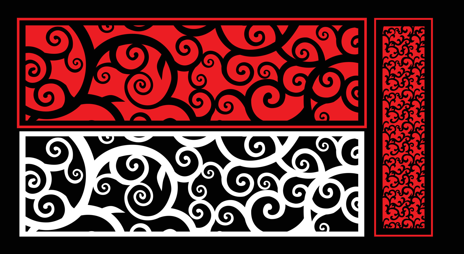 Decorative Wall Panel Set Chinese Mdf Cnc Router Laser Cutting Pattern Design For Mdf Wood
