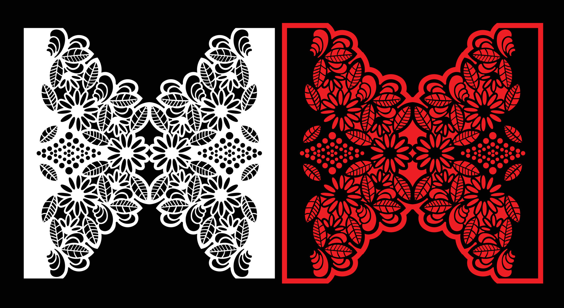 Decorative Wall Panel Set Chinese Mdf Cnc Router Laser Cutting Pattern Design For Mdf Wood