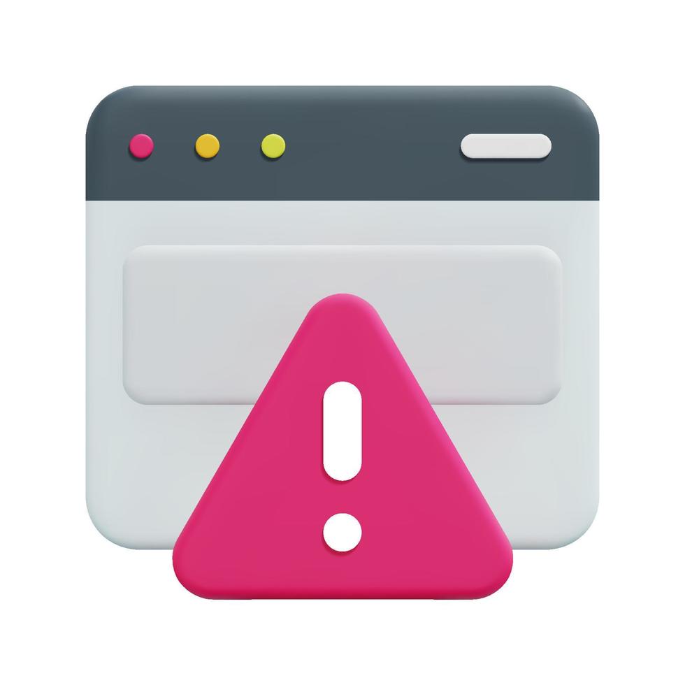 Error 3d Vector Art, Icons, and Graphics for Free Download