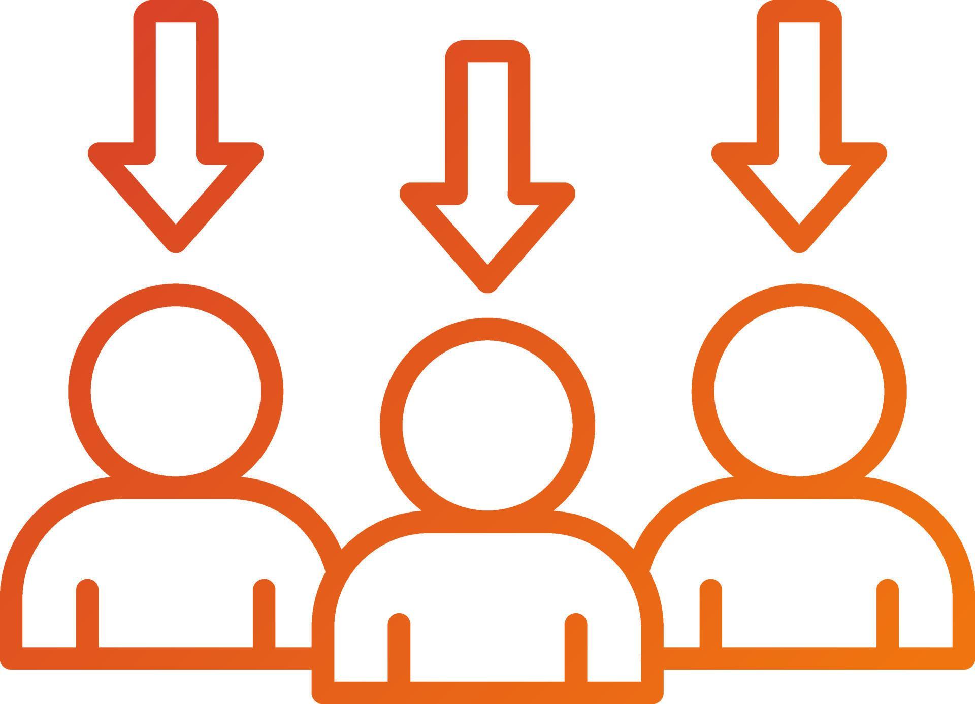 Downsizing Icon Style 21641973 Vector Art at Vecteezy