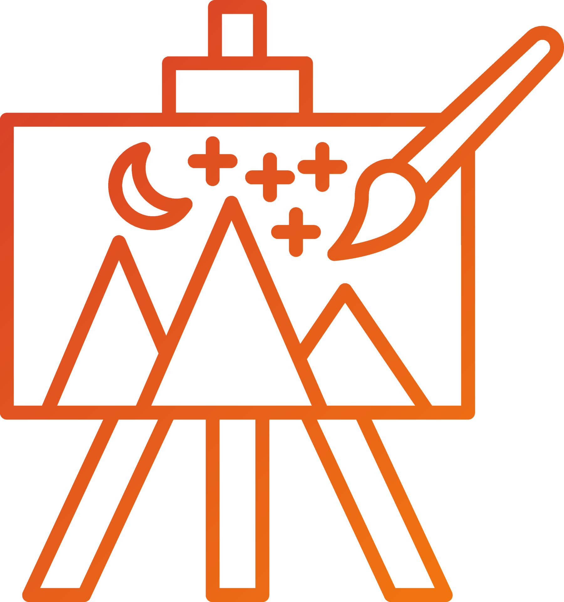 Drawing Icon Style 21642344 Vector Art at Vecteezy