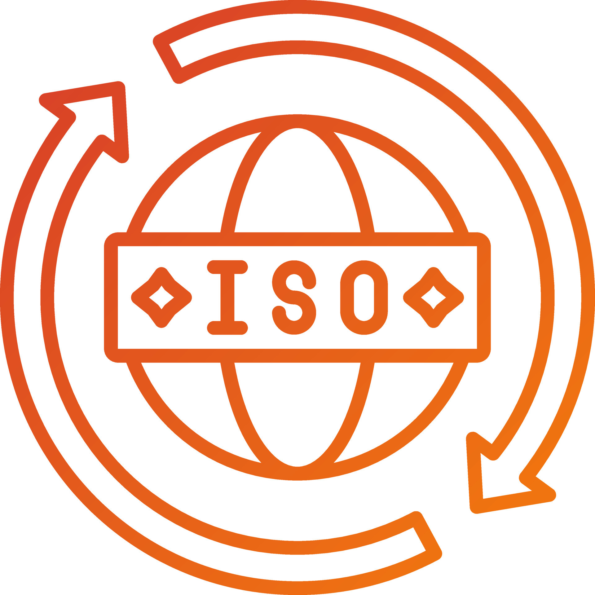 Iso Standards Icon Style 21642464 Vector Art at Vecteezy