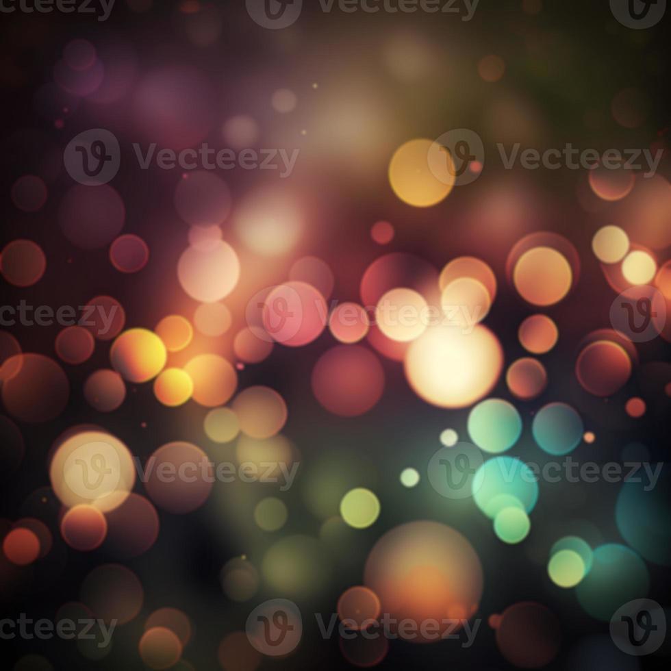 Abstract background with bokeh defocused lights, created with generative AI 21643677 Stock Photo ...