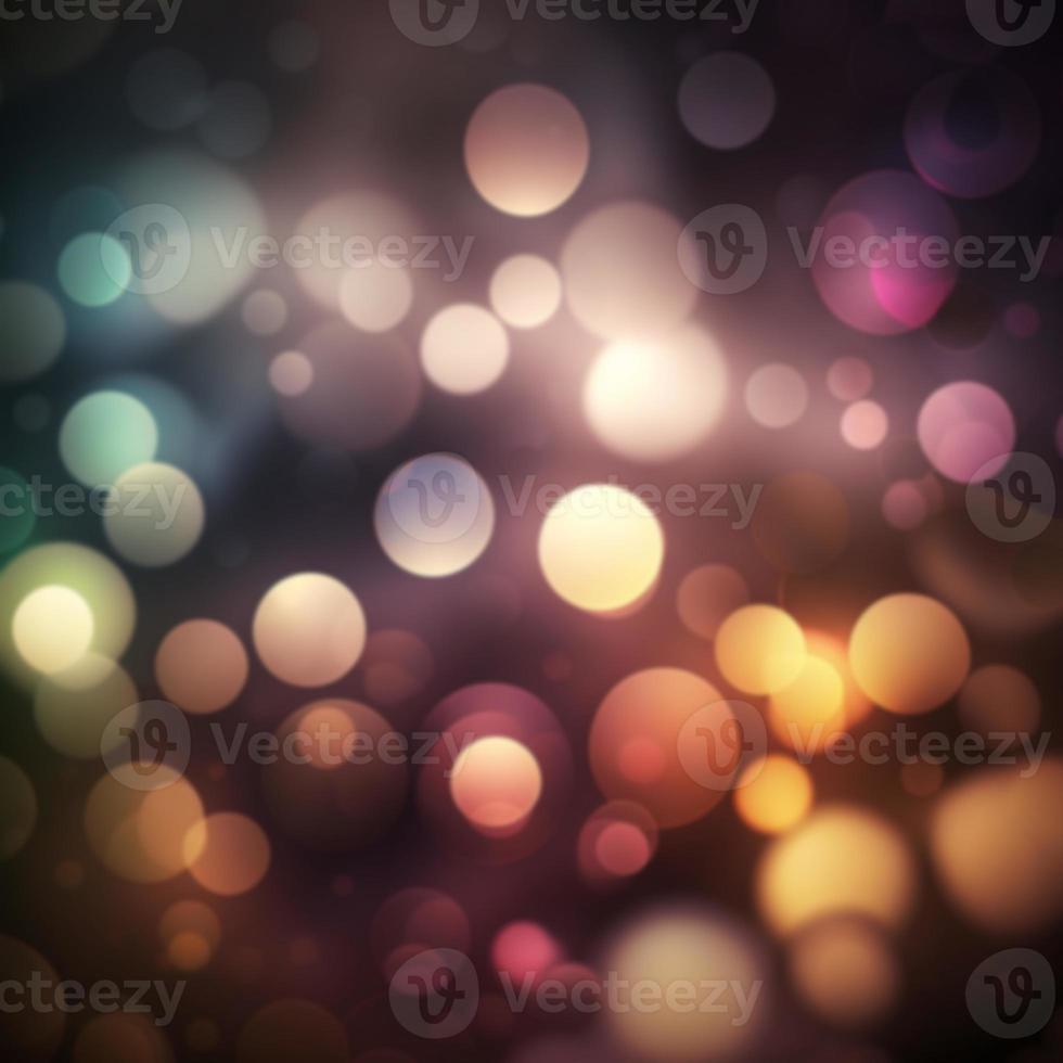 Abstract background with bokeh defocused lights, created with generative AI 21643812 Stock Photo ...