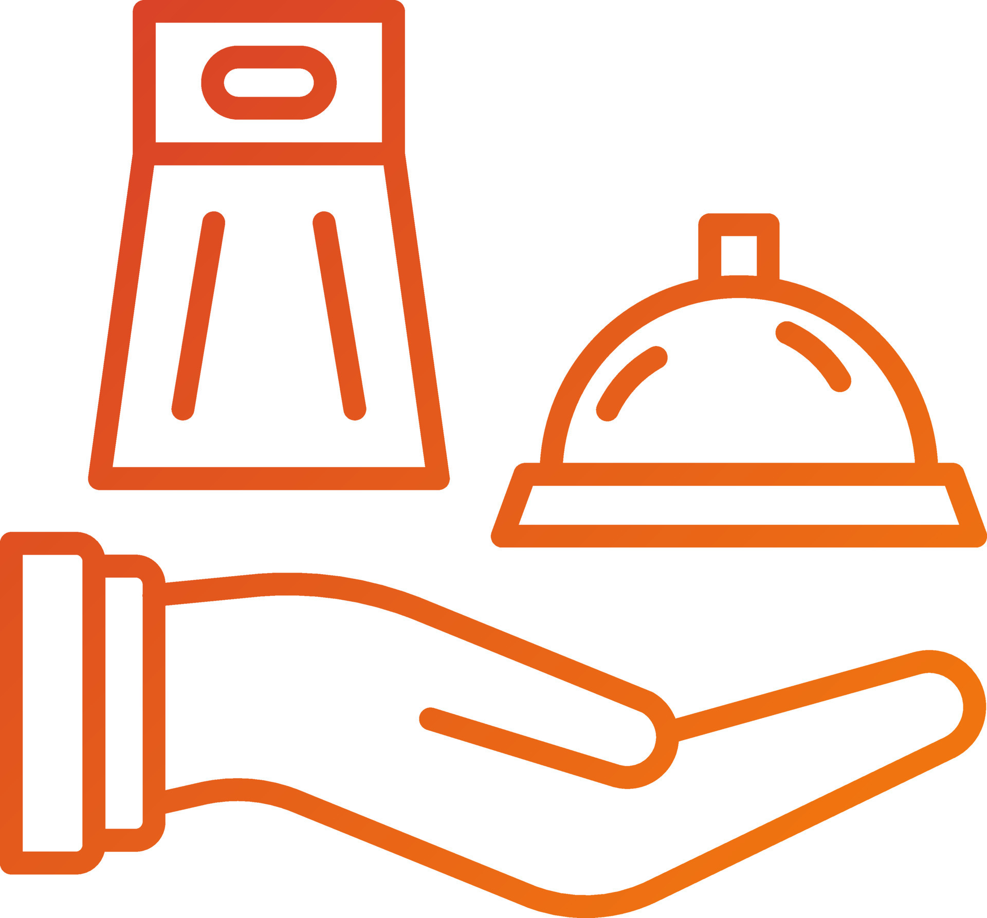 Food Delivery Icon Style 21645660 Vector Art At Vecteezy
