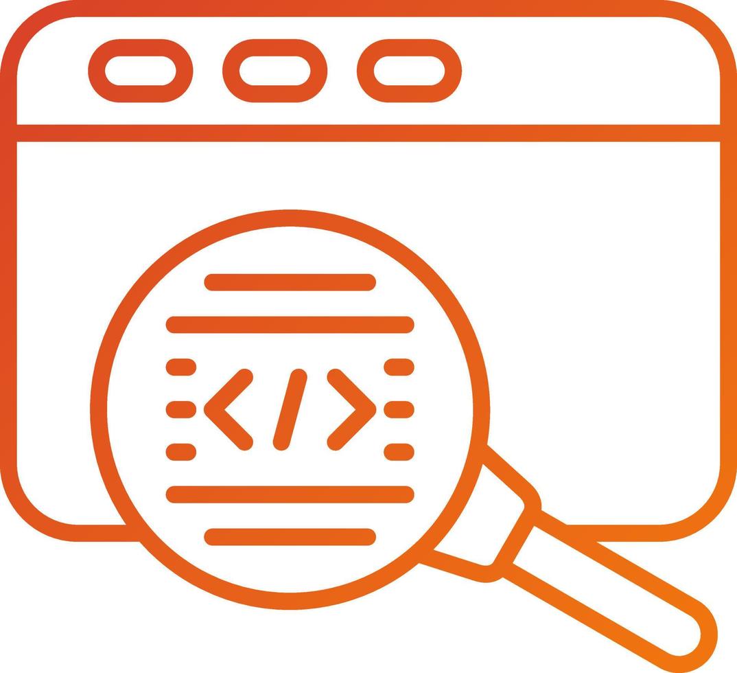 Code Review Icon Style 21646791 Vector Art at Vecteezy