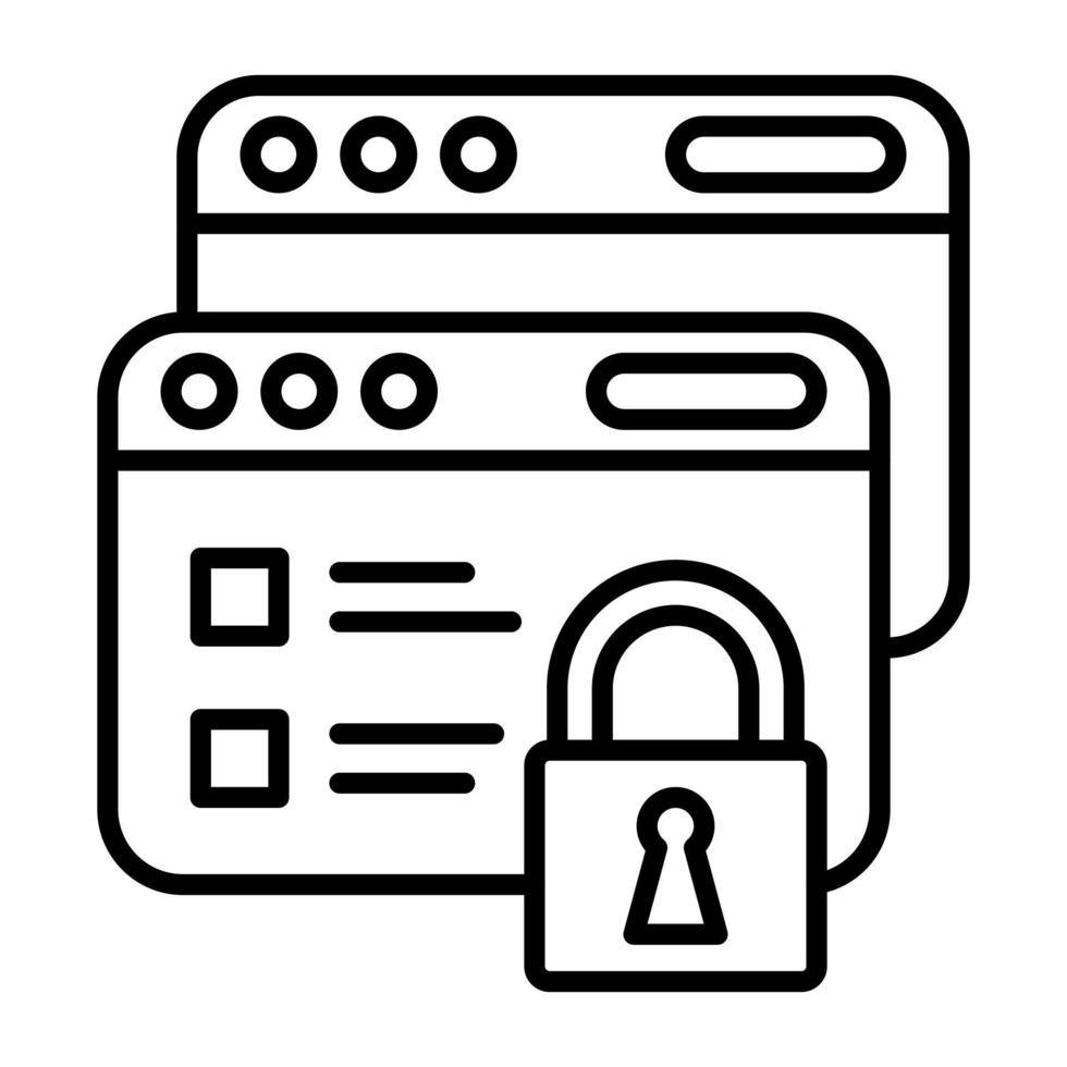Data Security Vector Icon 21647669 Vector Art At Vecteezy