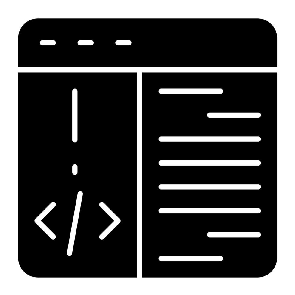 Programming vector icon 21649849 Vector Art at Vecteezy