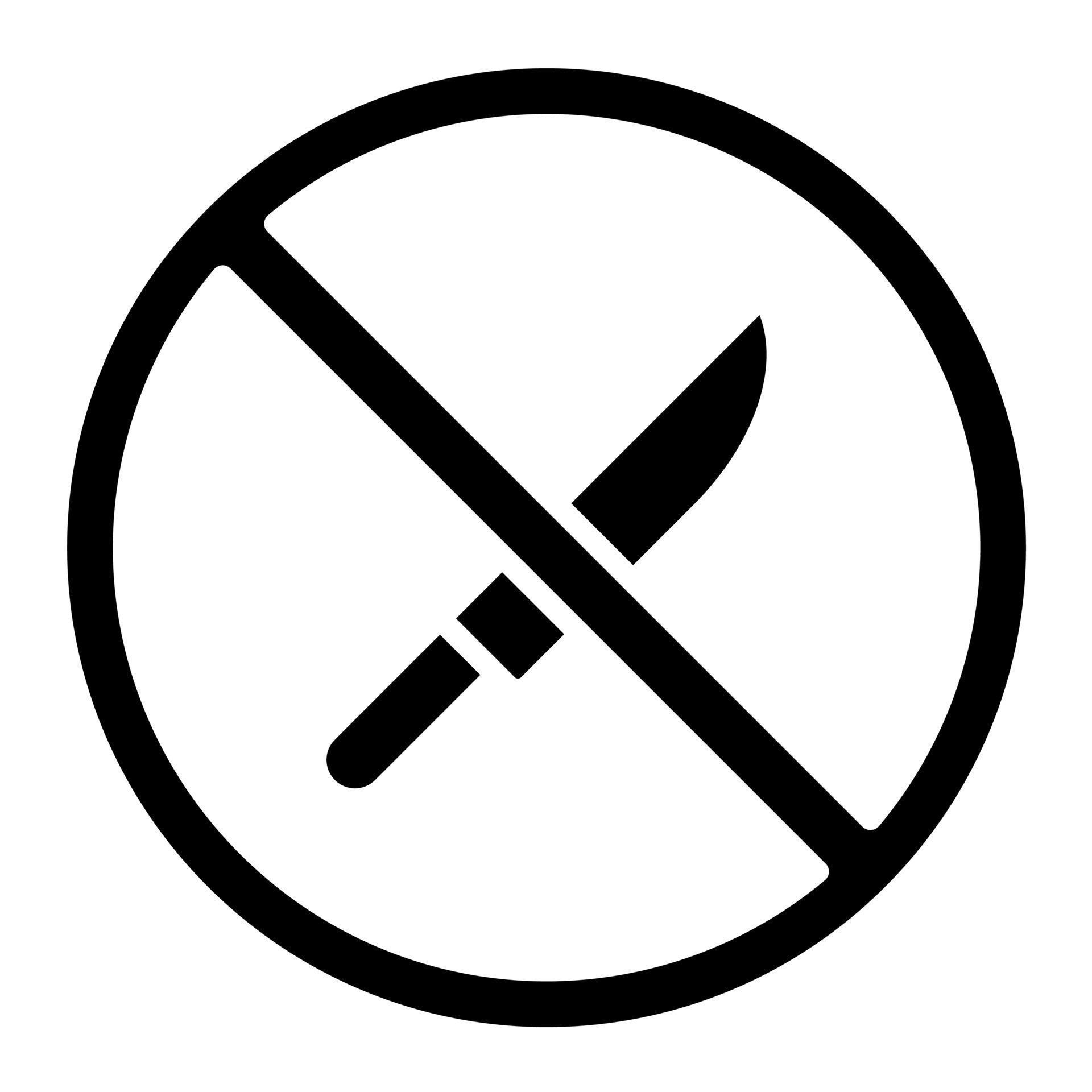 No Weapons vector icon 21650217 Vector Art at Vecteezy