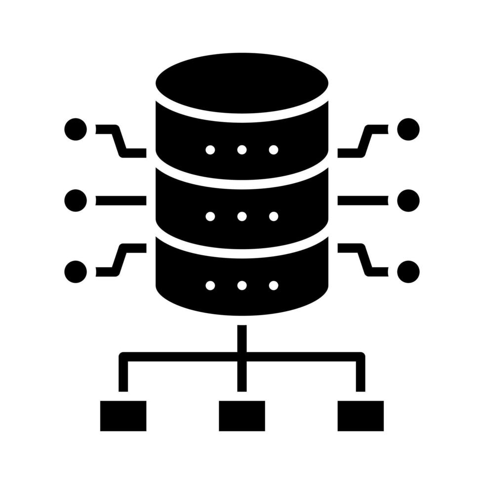 Database Network Vector Icon 21651127 Vector Art At Vecteezy 9407