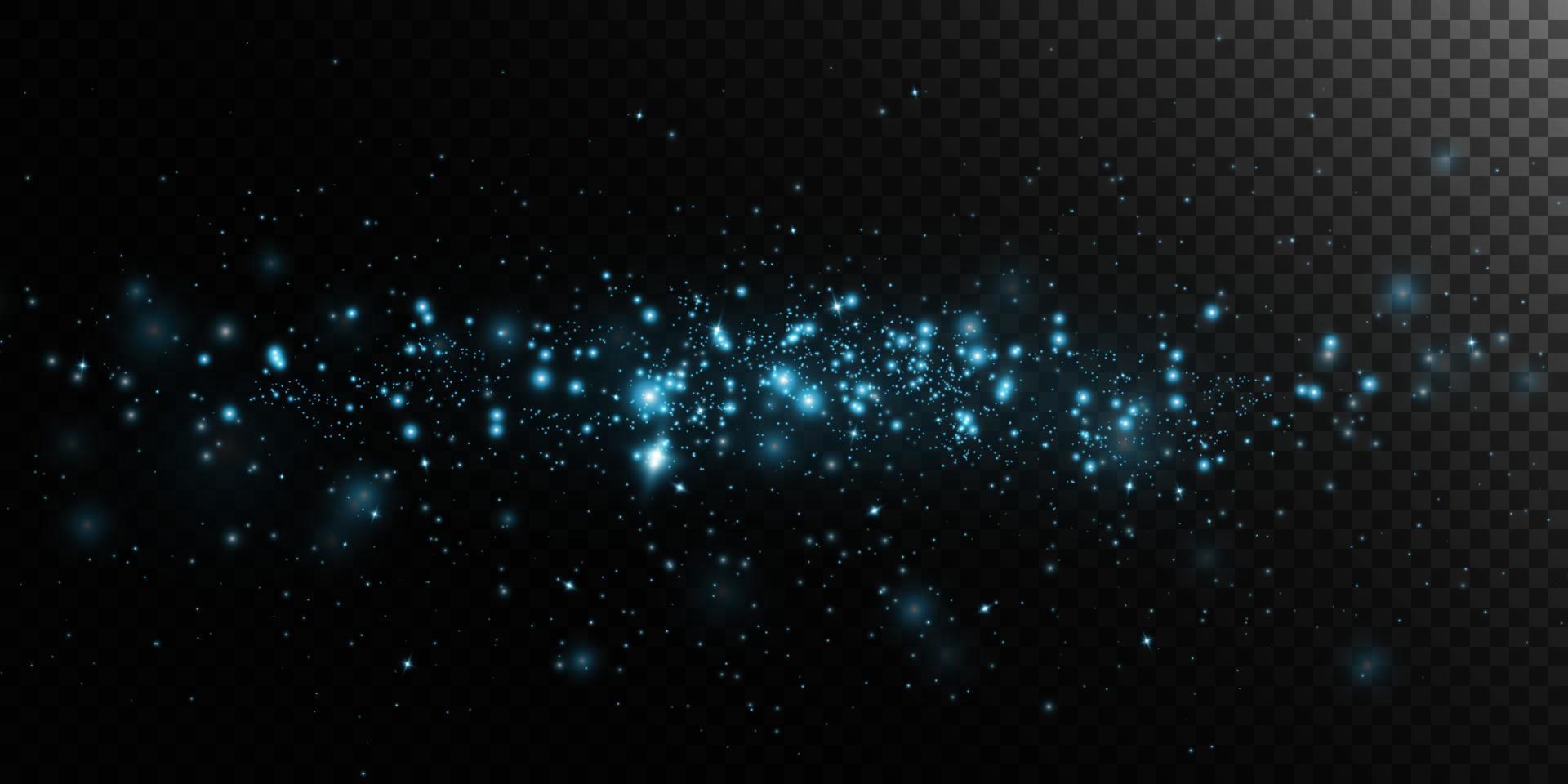 Blue dust light. Bokeh light lights effect background. Christmas ... Blue dust light. Bokeh light lights effect background. Christmas ...