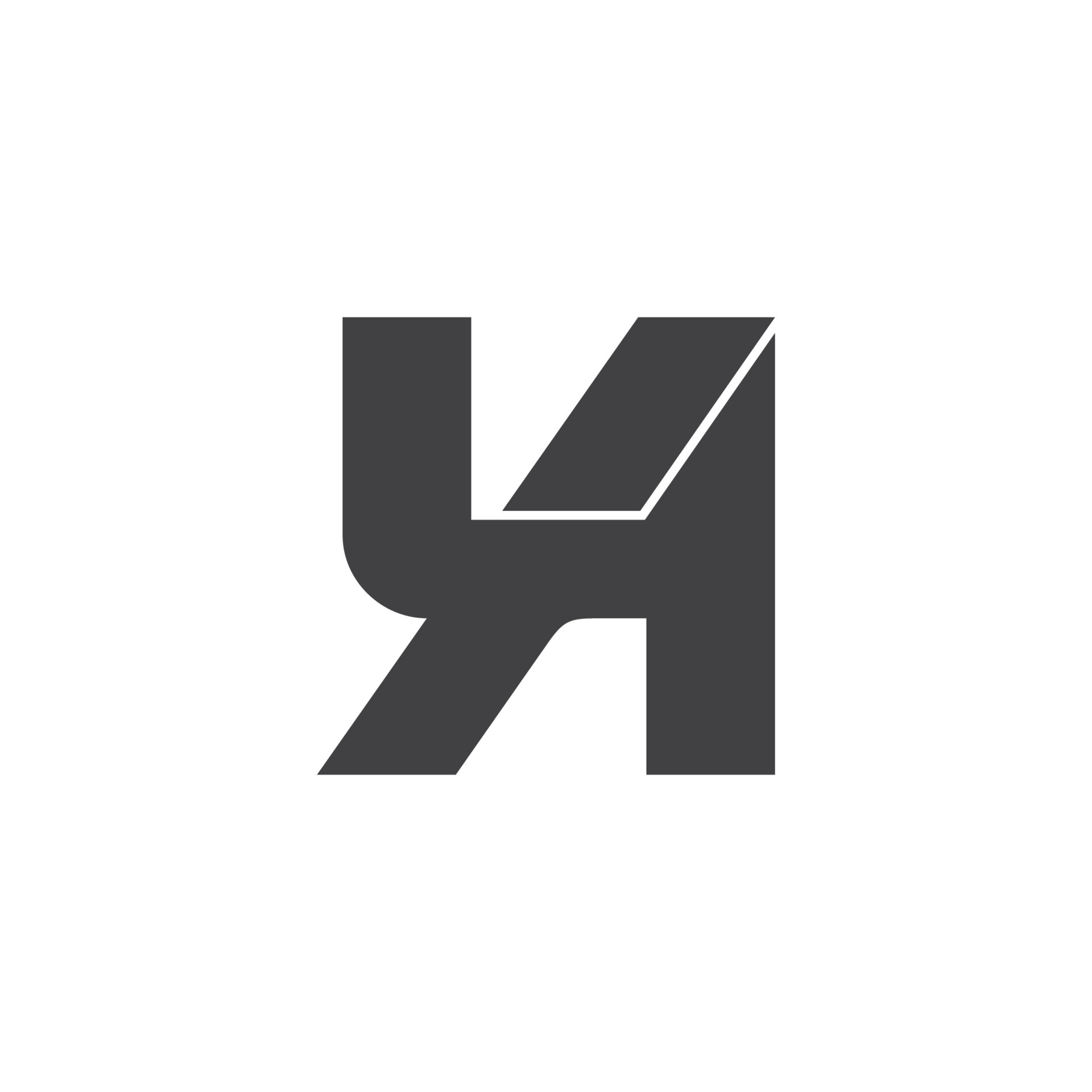 letter 4a simple geometric logo vector 21653284 Vector Art at Vecteezy