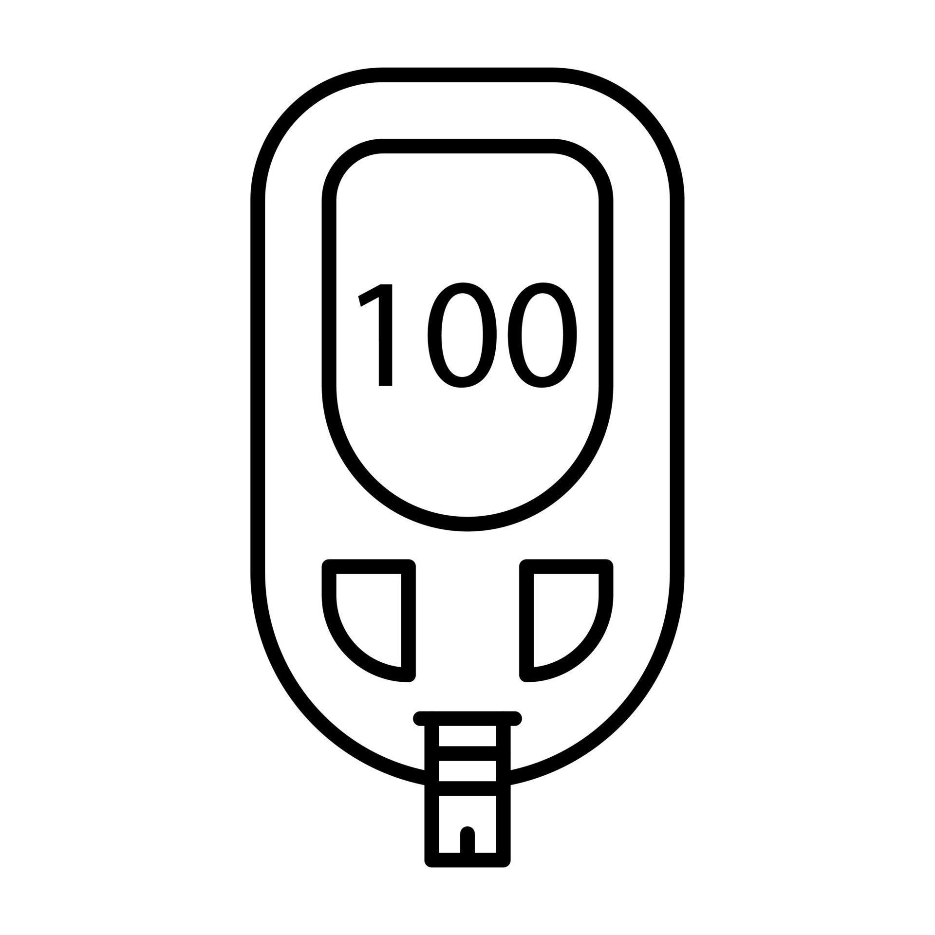 glucómetro vector icono 21653461 Vector en Vecteezy