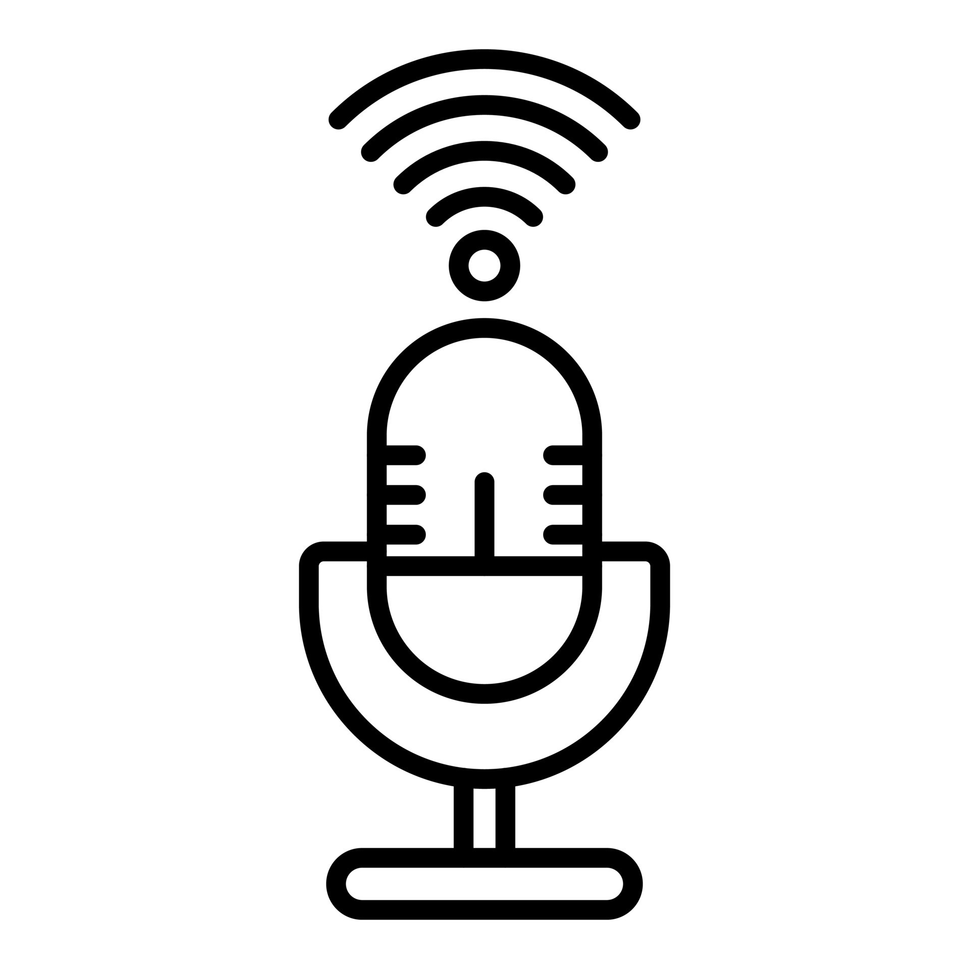 Voice Control vector icon 21653471 Vector Art at Vecteezy