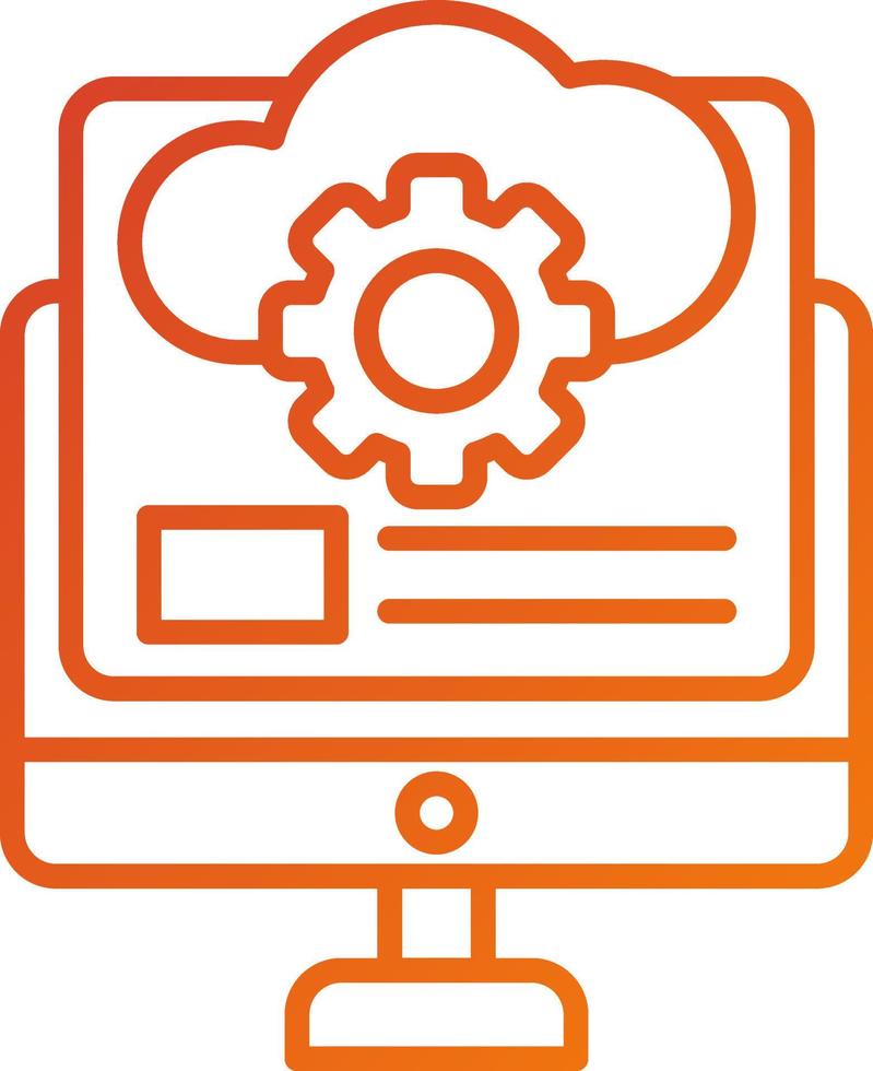 digital plataforma icono estilo 21653708 Vector en Vecteezy